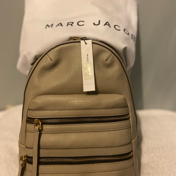 Marc Jacobs | Bags | Marc Jacobs Brown Leather Backpack Auth | Poshmark